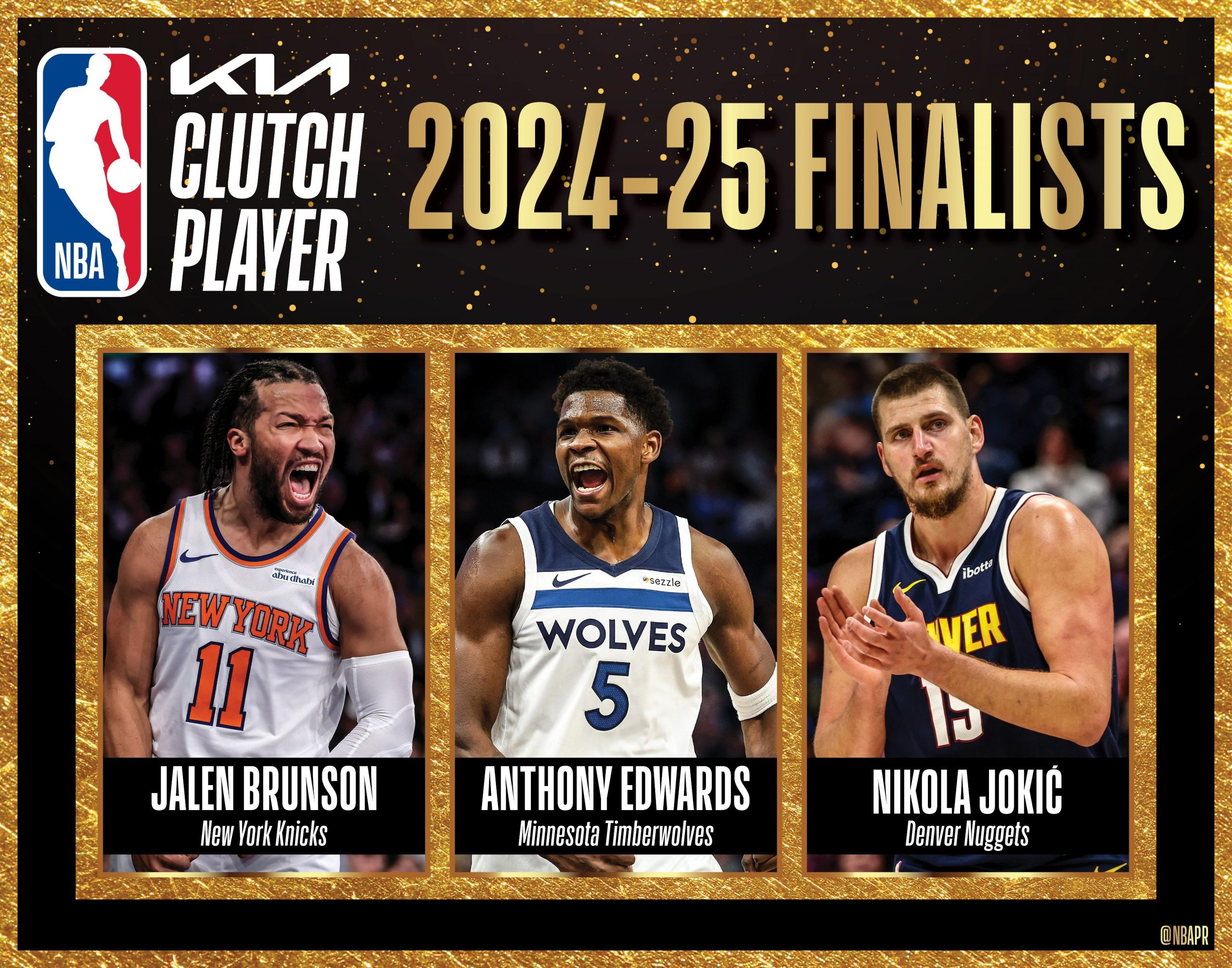 Clutch Player de l'Année 2025 : Jalen Brunson, Anthony Edwards et ...
