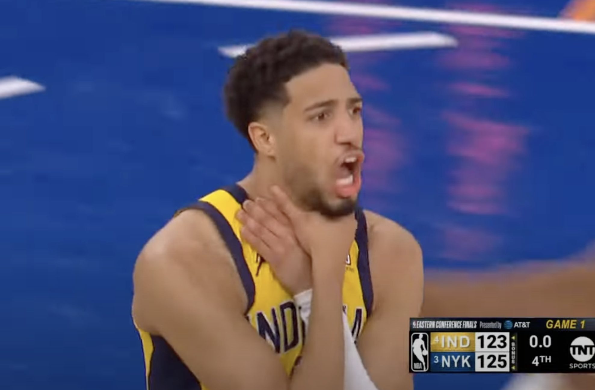 Tyrese Haliburton sur son choke sign : "Si j'avais su que c'était un ...