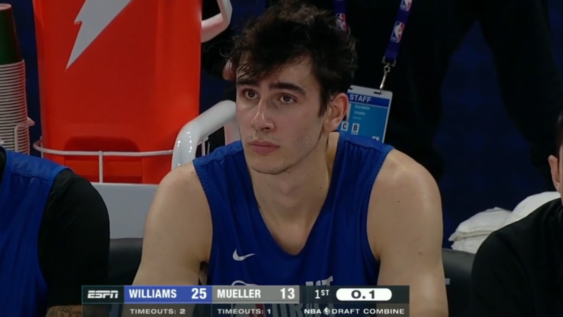 Maxime Raynaud (20 points) impressionne au NBA Draft Combine