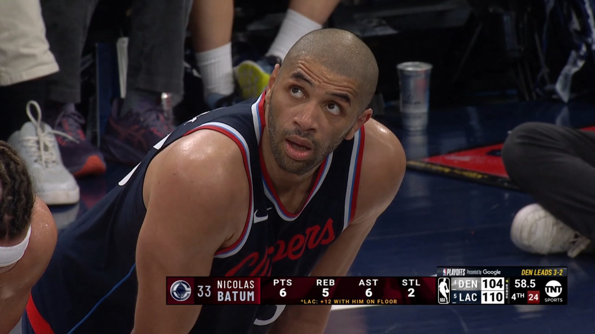 Nicolas Batum, facteur X ultime pour emmener les Clippers au Game 7