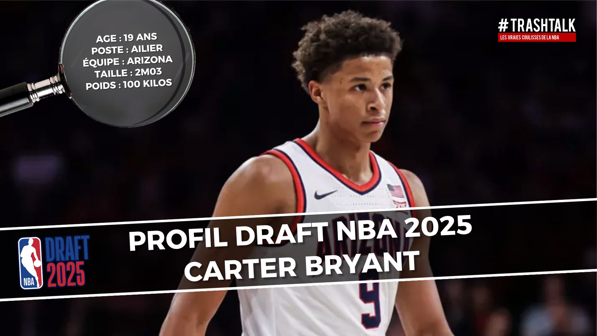 Profil Draft NBA 2025 - Carter Bryant : un futur grand 3&D