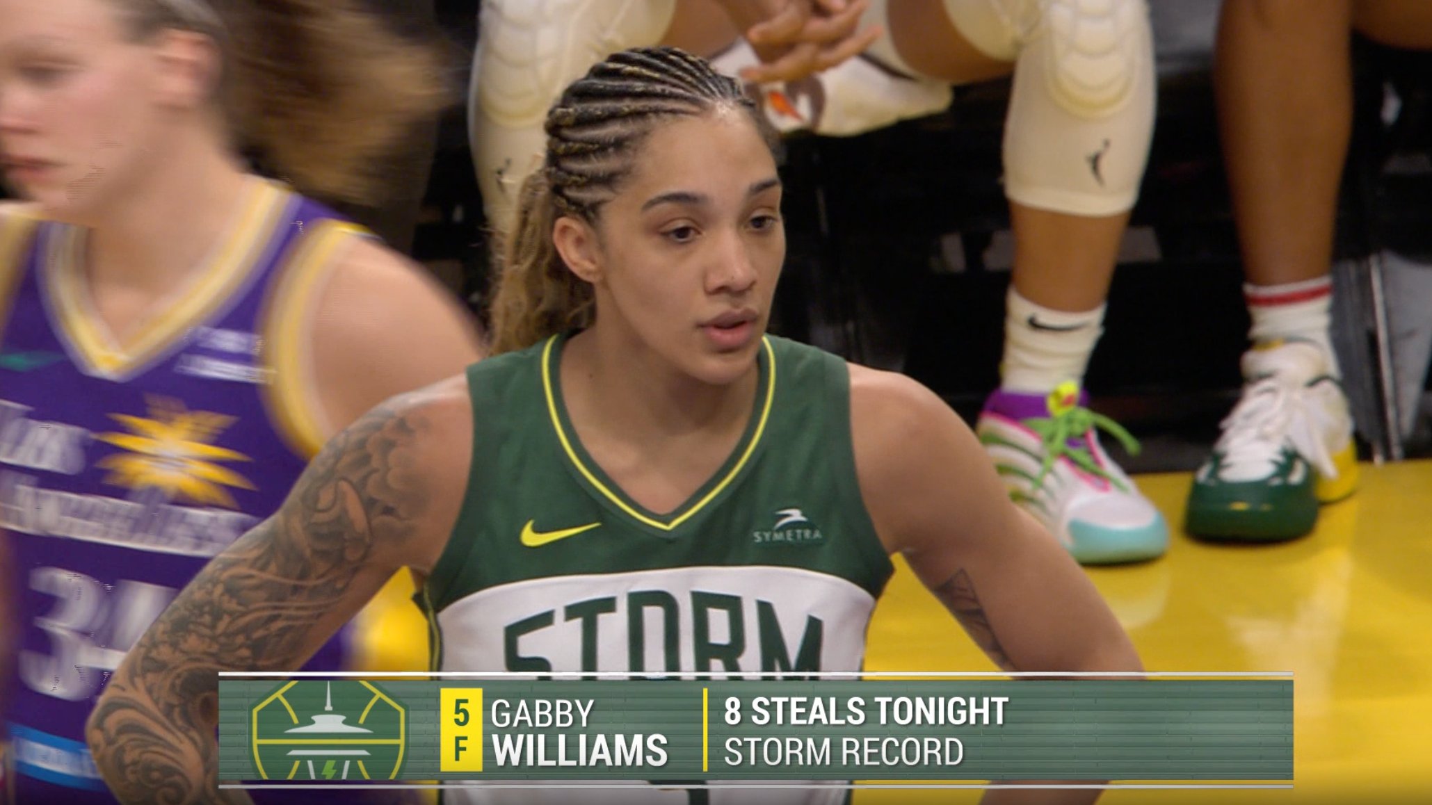 WNBA : Gabby Williams en mode cambrioleuse all-time avec le Storm