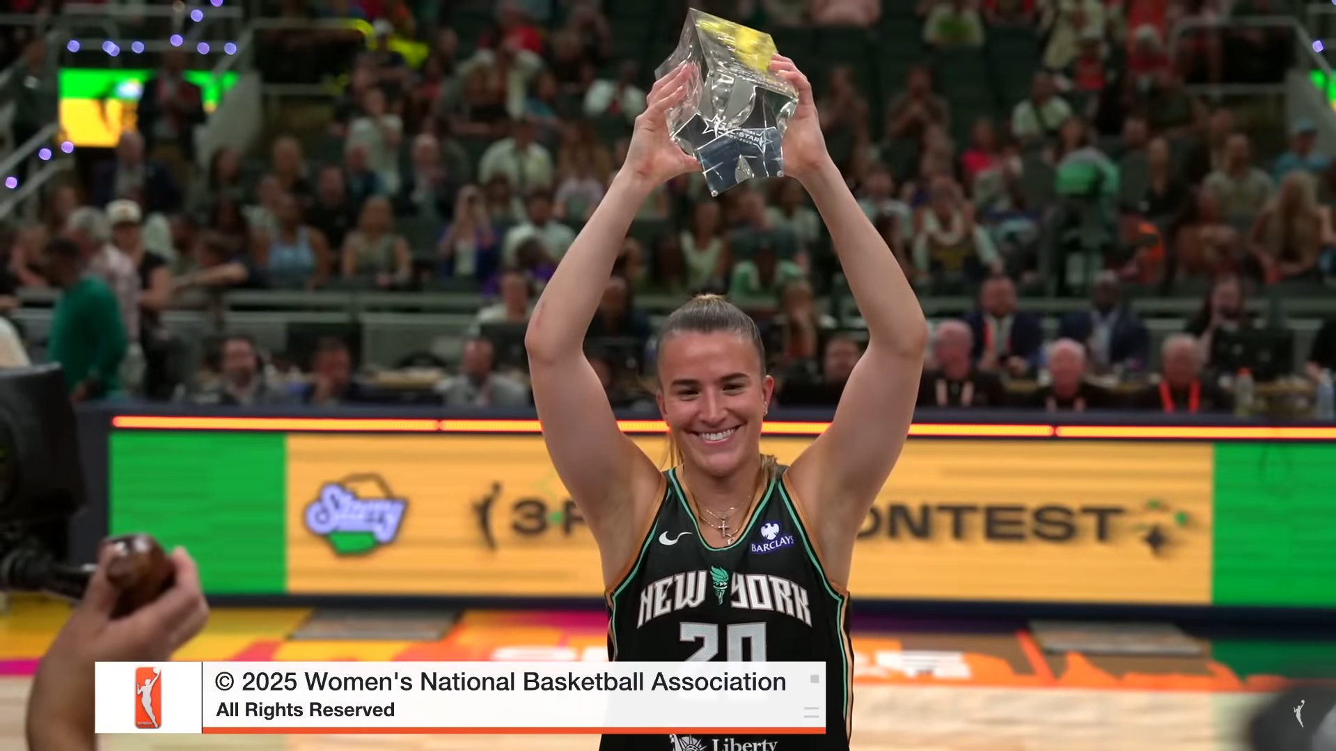 WNBA : Sabrina Ionescu et Natasha Cloud remportent les concours du All ...