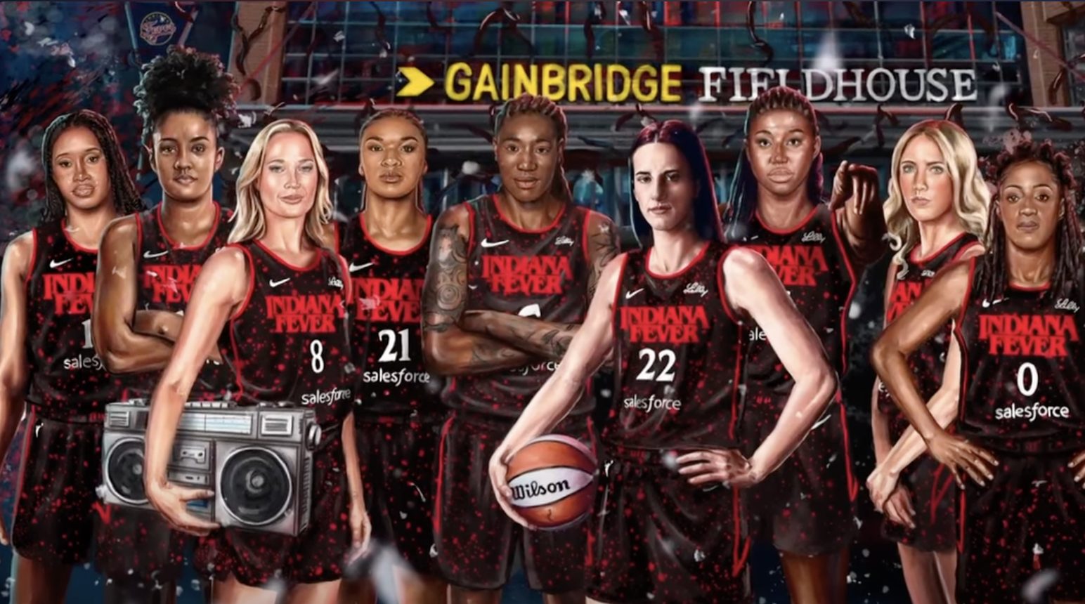 Le Indiana Fever dévoile un maillot "Stranger Things"