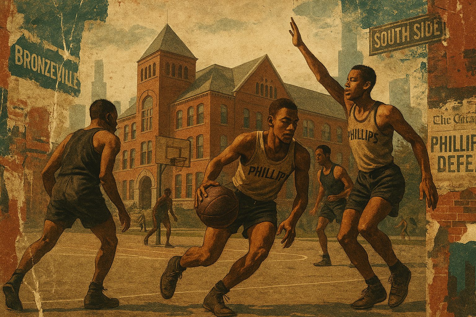 Wendell Phillips High School : la forge des Black Fives chicagoans