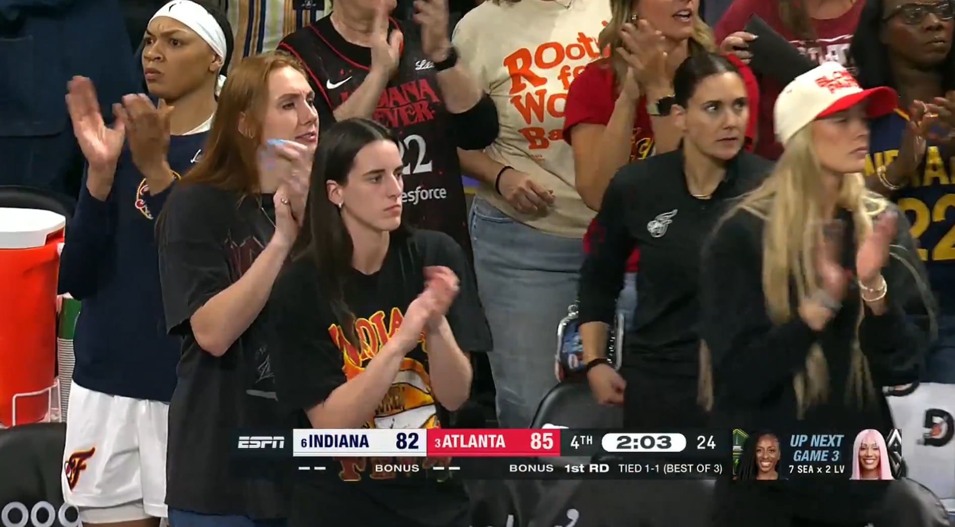 WNBA : le Fever et les Aces partent en demi