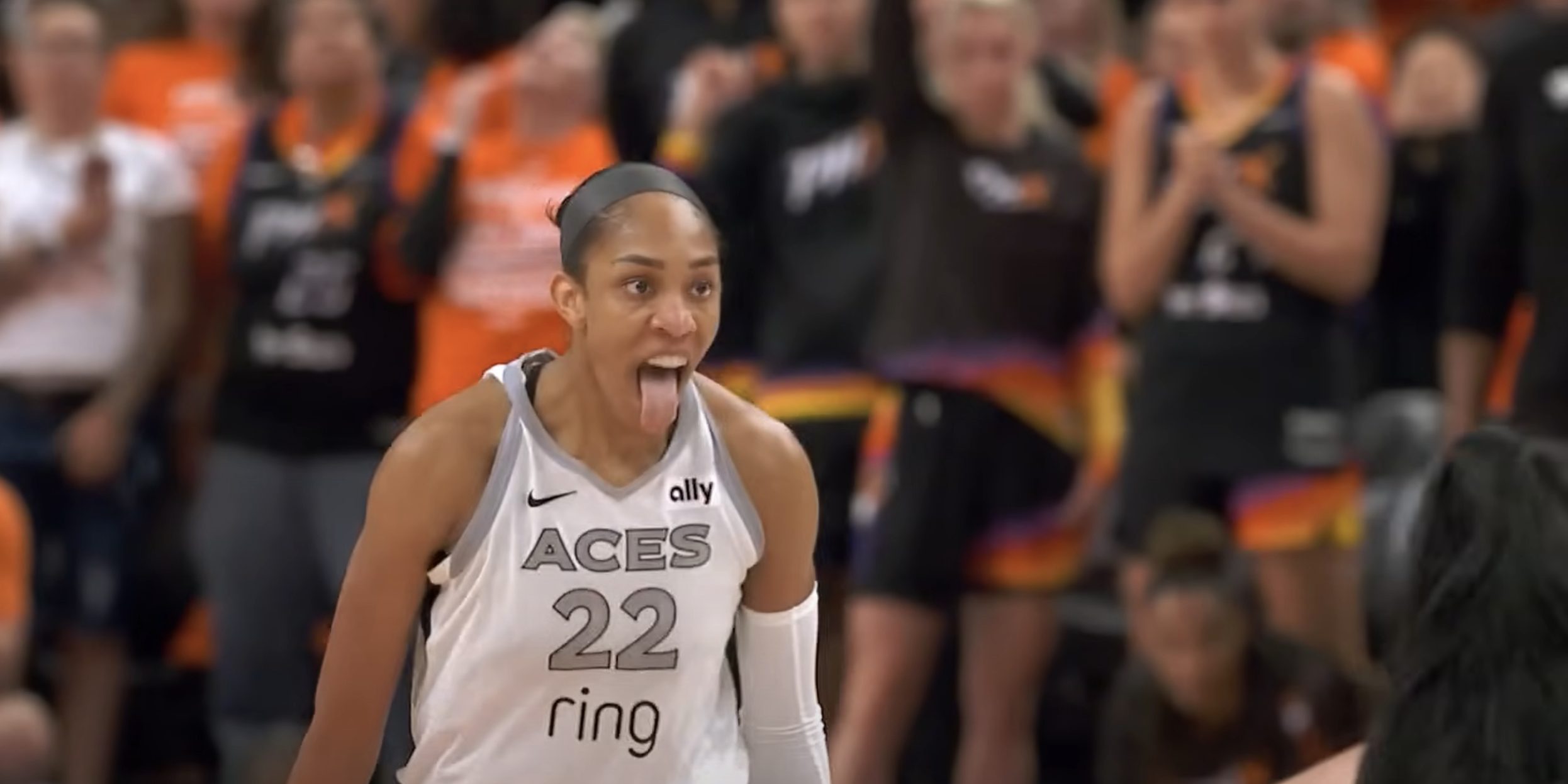 Finales WNBA : A'ja Wilson taille MVP supplément game winner, les Aces ...