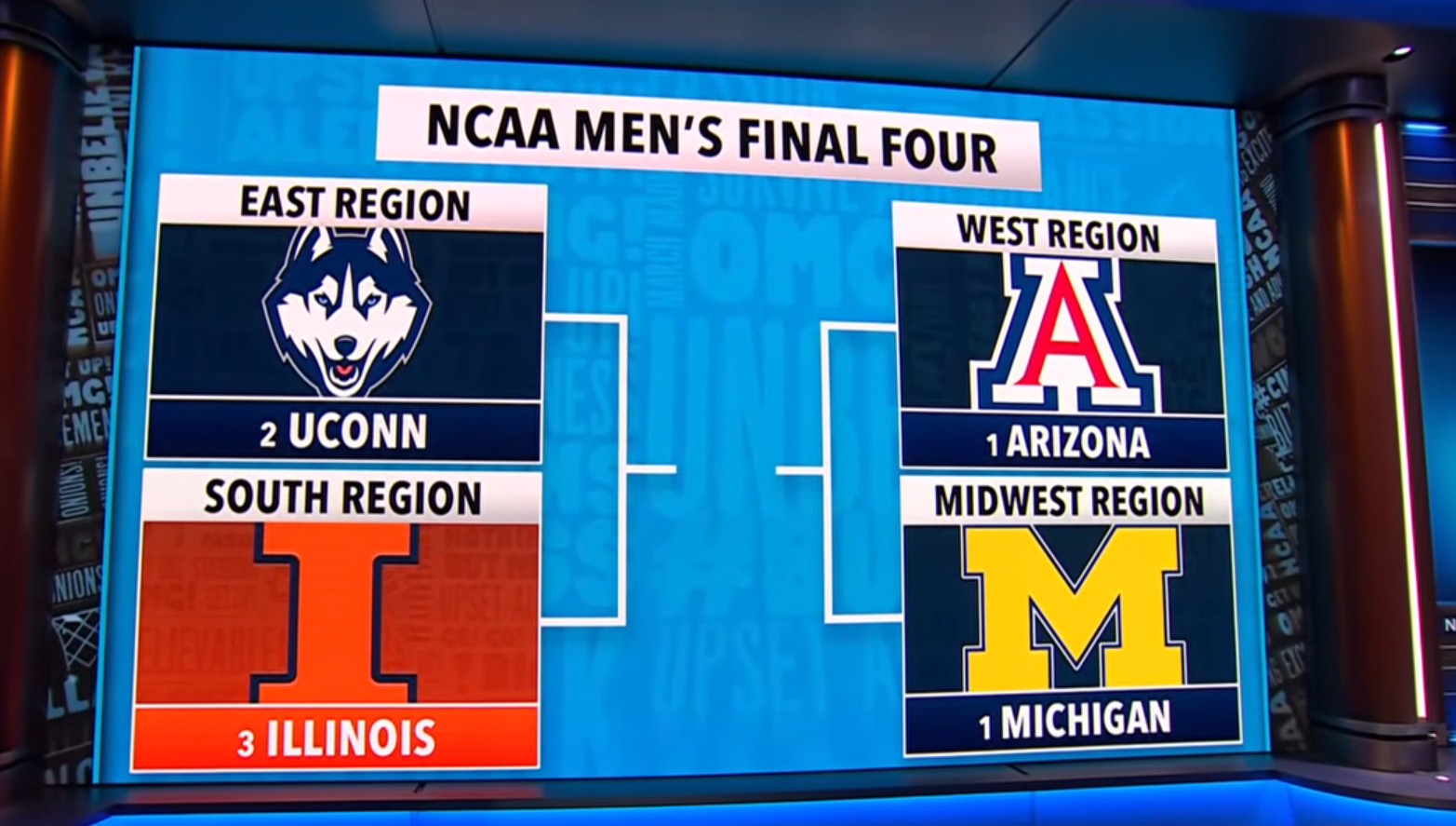 March Madness : les affiches du Final Four